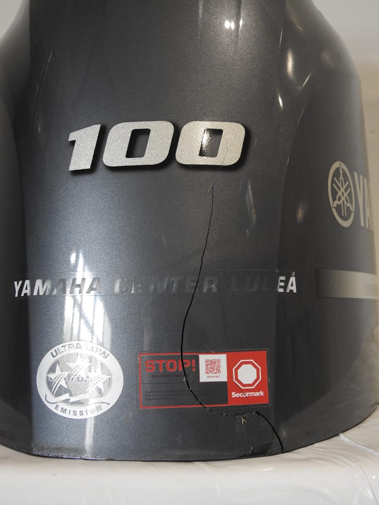 Motork pa Yamaha 100 Hk Wasa Yachts