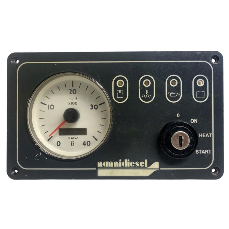 Instrumentpanel/motorpanel Nanni Diesel 12v ca - Wasa Yachts